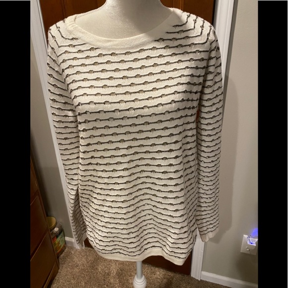 French Connection | Sweaters | French Connection Cream And Black ...